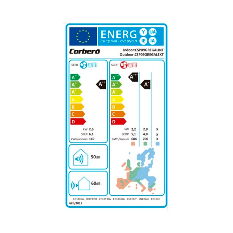 Compra Aire Acondicionado CORBERÓ GREGAL | Confort y Conectividad