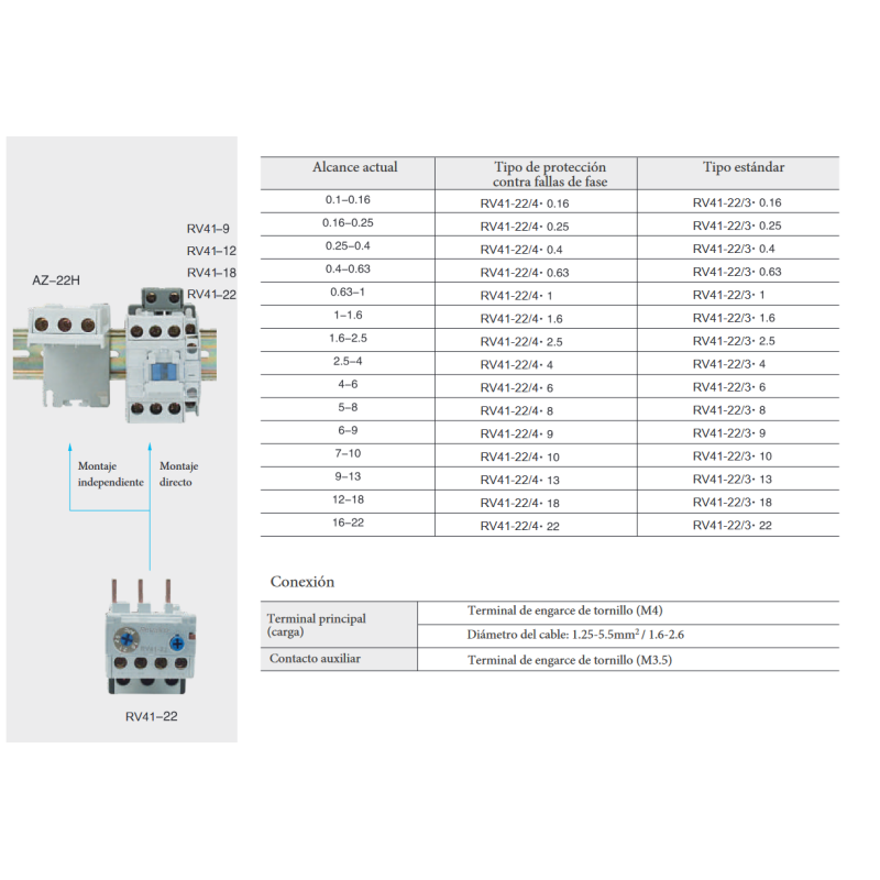 Relé Térmico Motor 6A REVALCO | Protección y Confiabilidad
